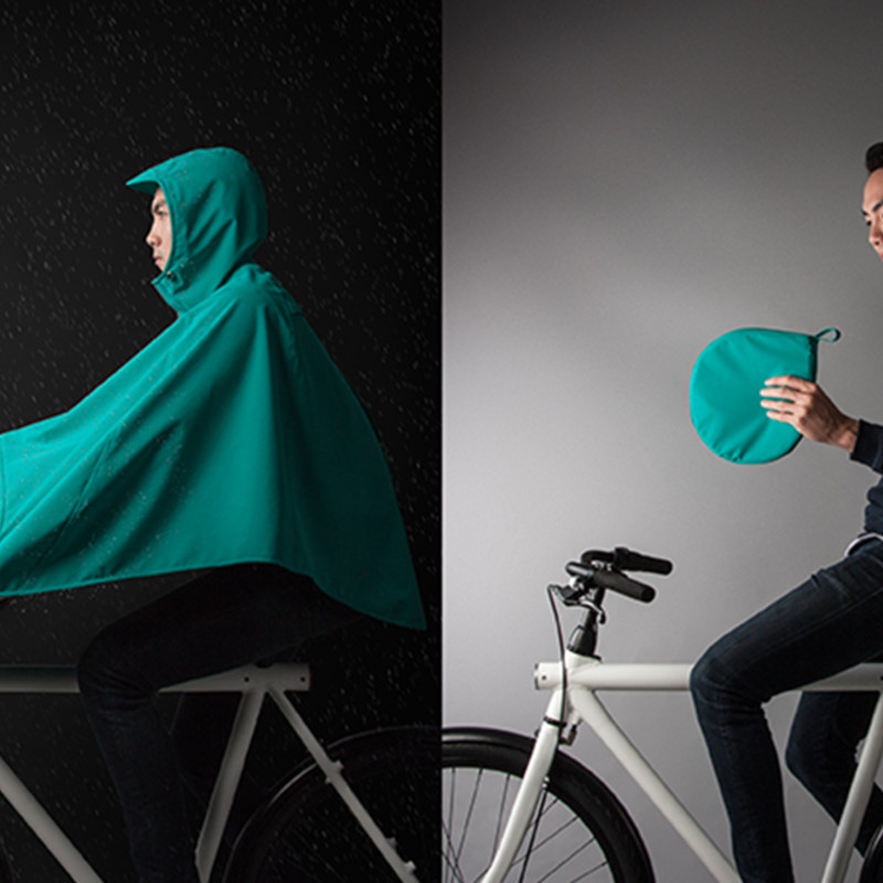コンパクトな自転車用ポンチョ「BONCHO」 - ガジェットの購入なら海外通販のRAKUNEW(ラクニュー)