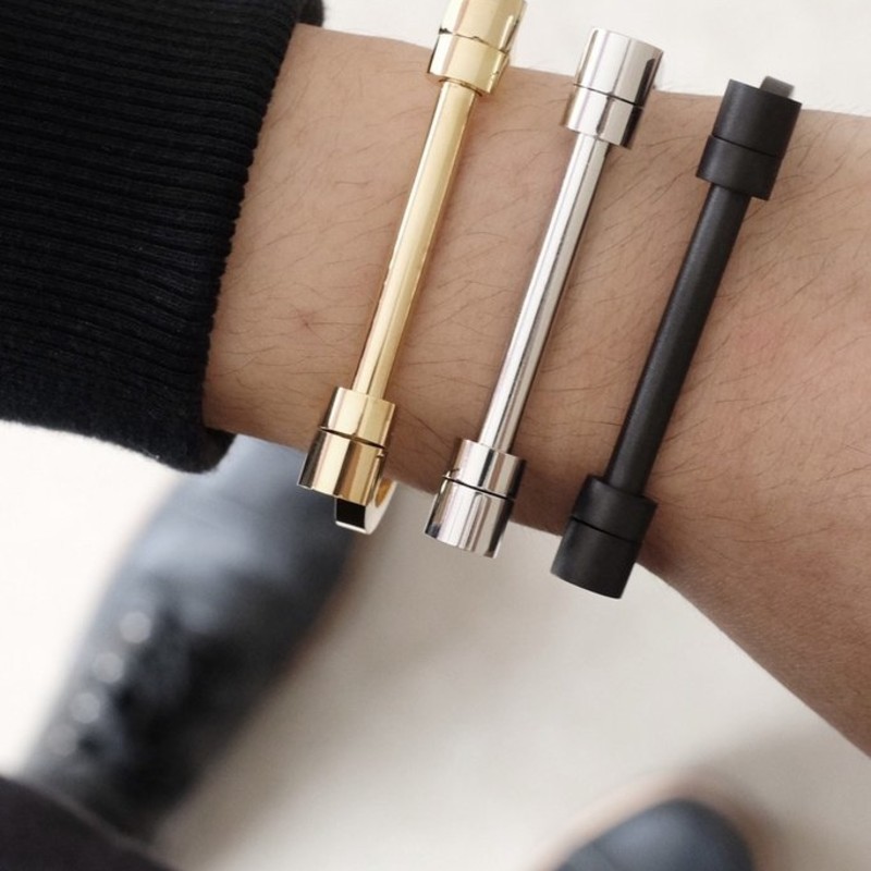 BARBELL BRACELET｜バーベルデザインブレスレット - ガジェットの購入なら海外通販のRAKUNEW(ラクニュー)